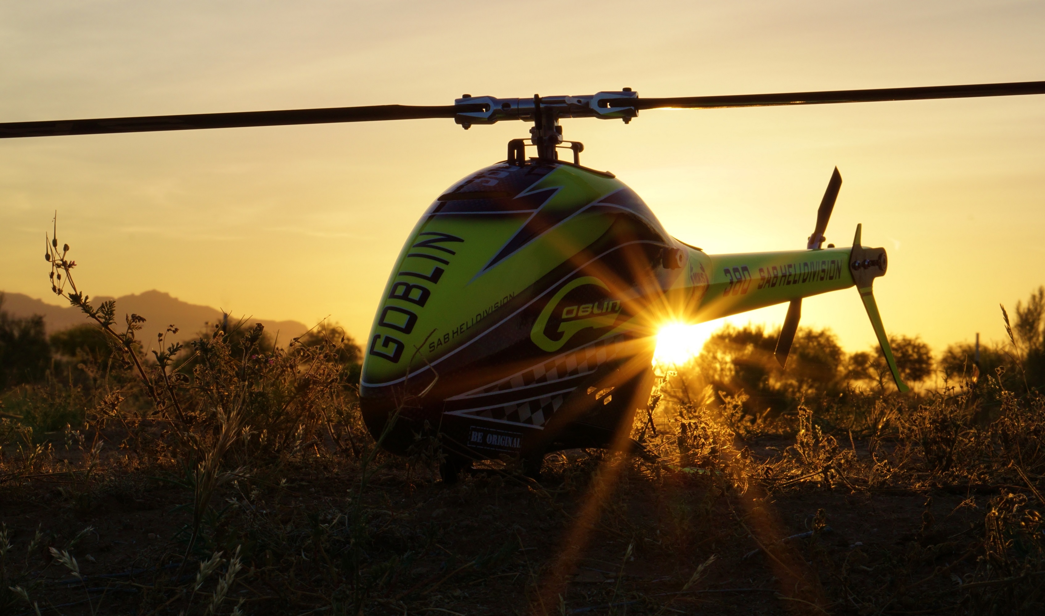 SAB GOBLIN 380 LIMITED CHINESE EDITION (With main and tail blades ...