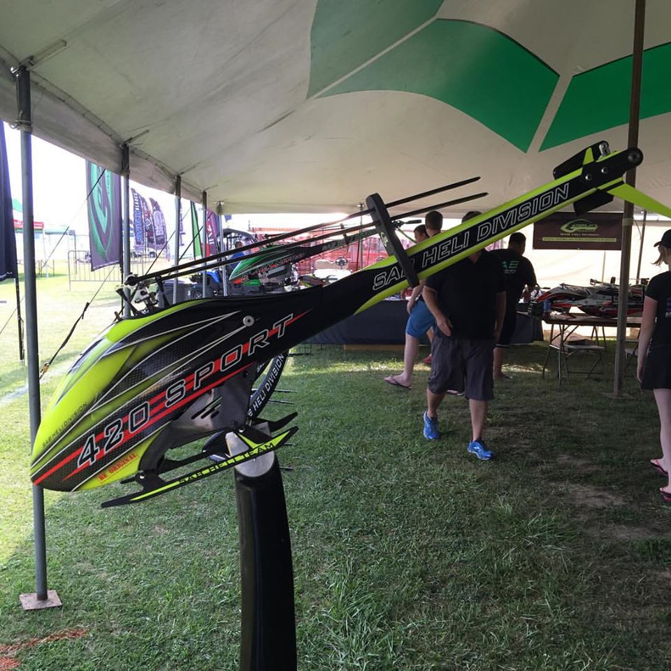 SAB GOBLIN 420 YELLOW/BLACK(with 420mm ThunderBolt Main Blades ...