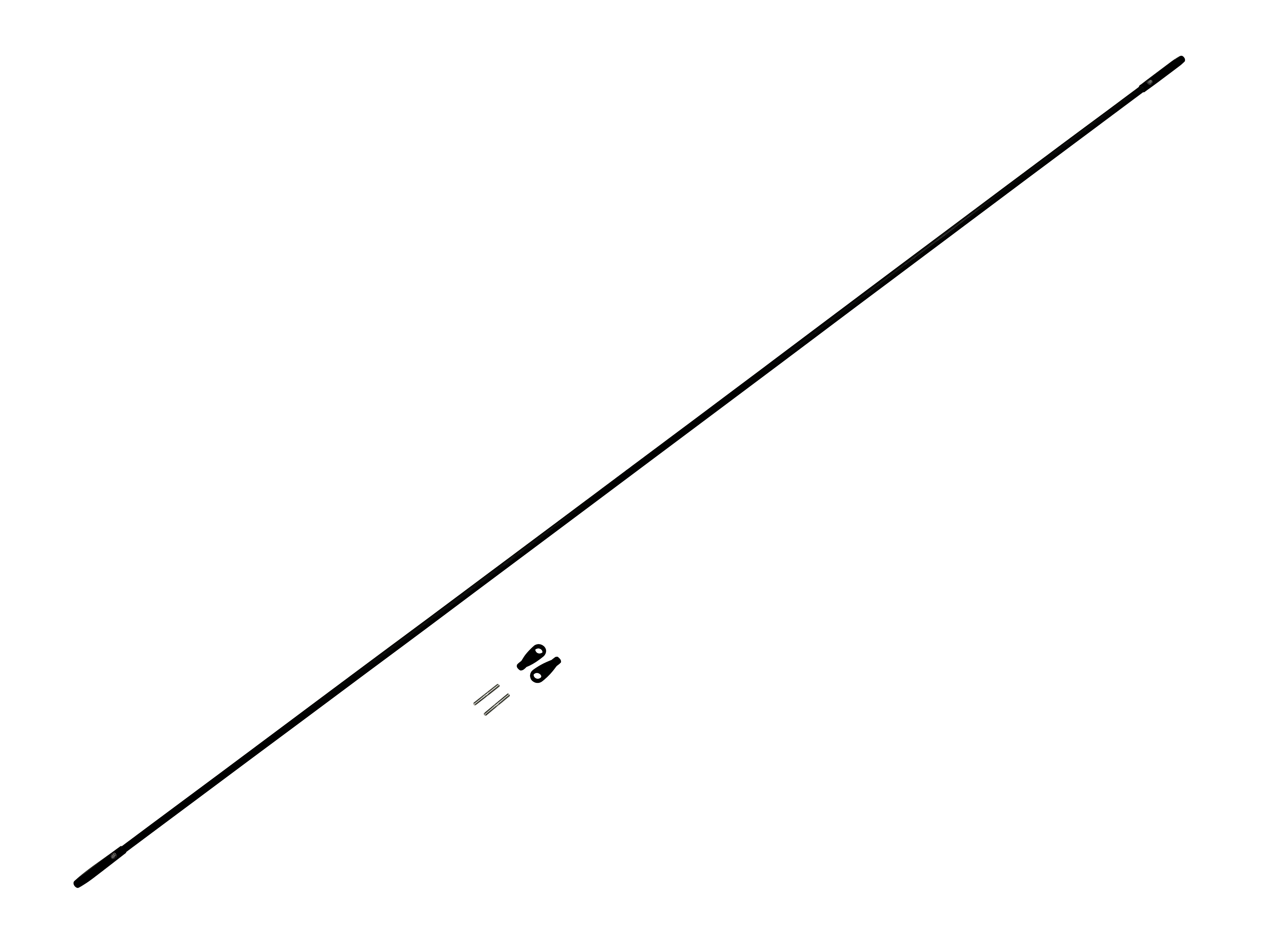 Carbon Fiber Tail Push Rod Genesis Sport | Goblin Helicopters