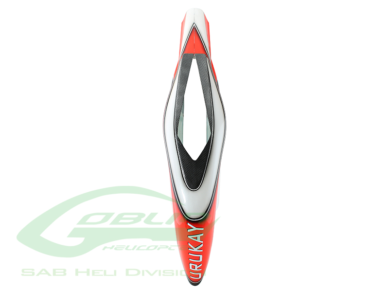 Canopy Boom White/Red - Urukay Competition | Goblin Helicopters