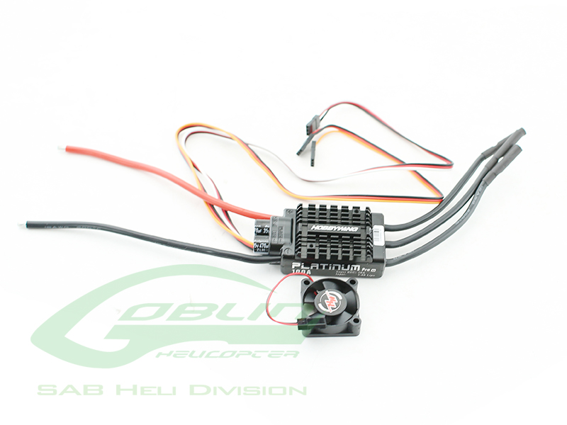 ESC Hobby Wing Platinum 100A V3 | Goblin Helicopters