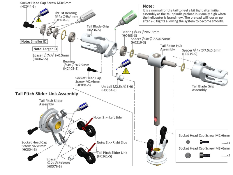 Steel Tail Spindle Shaft - Goblin 500/570 | Goblin Helicopters