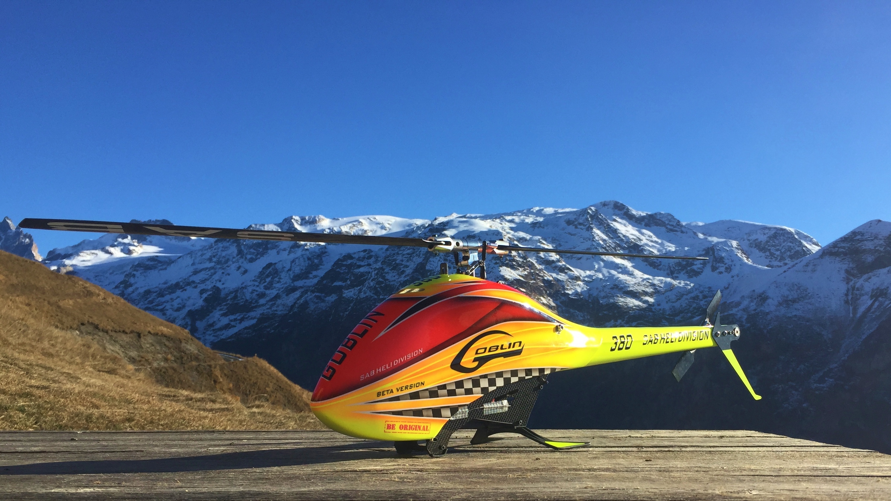 SAB GOBLIN 380 LIMITED CHINESE EDITION (With main and tail blades ...