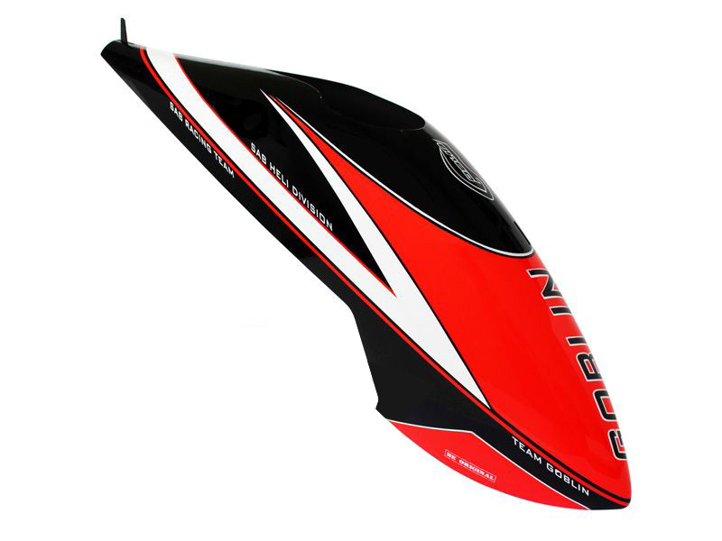 Canopy Black/Red - Goblin Comet | Goblin Helicopters
