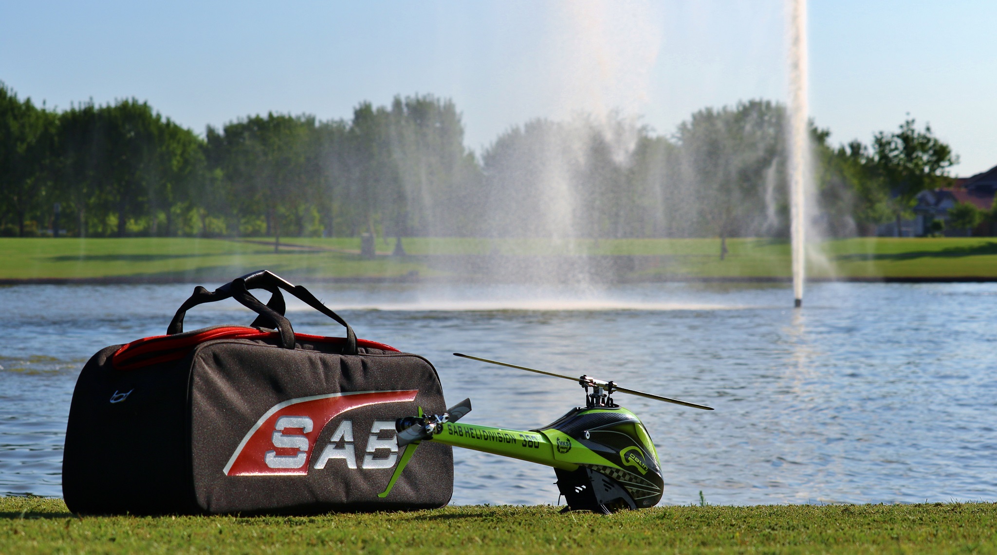 SAB GOBLIN 380 LIMITED CHINESE EDITION (With main and tail blades ...